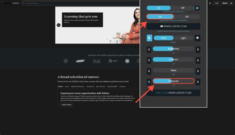 Enhance Your Udemy Learning Experience With Dark Mode Tips For Eye Friendly Online Education