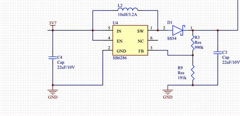 Pcb Trying To Get 5 V Using Mt3608 Step Up Boost But Without Success Electrical