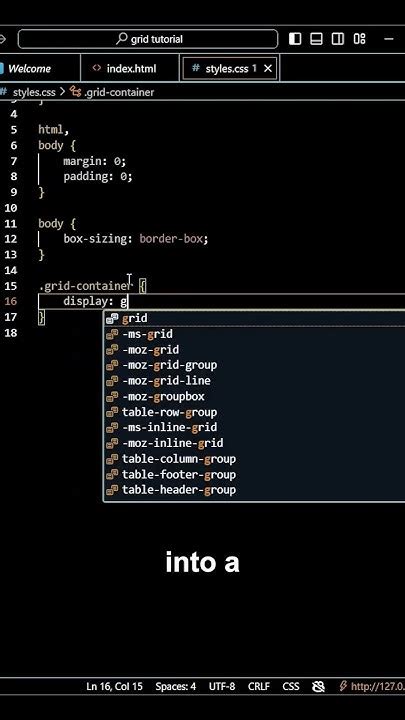 Create Grid With Css Fast Beginner Css Grid Tutorial Youtube