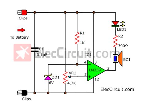 Battery Level Indicator Circuit Battery Level Indicator Using Bc 547