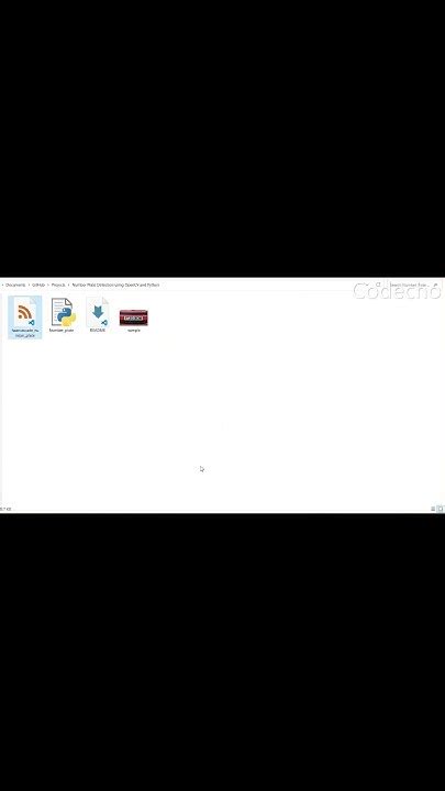Number Plate Detection Using Opencv And Python Coding Ai