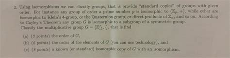 solved using isomorphisms we can classify groups that is