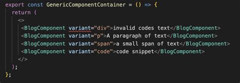 How To Generalize Component Props With Type Safety