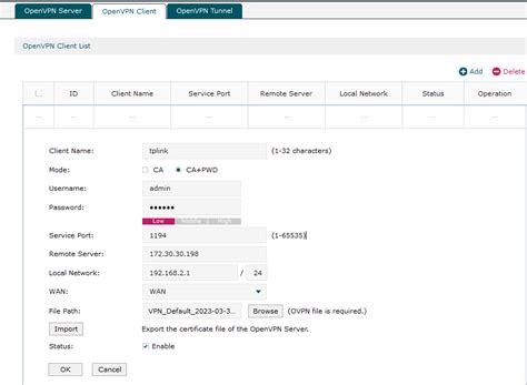 Troubleshooting For Gateway OpenVPN Connection Failure Omada Network Support