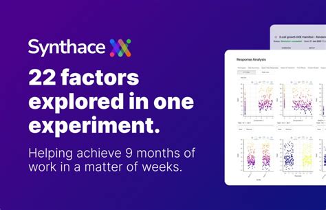 Synthace On Linkedin Synthace The Life Science Experiment Platform For Randd Teams