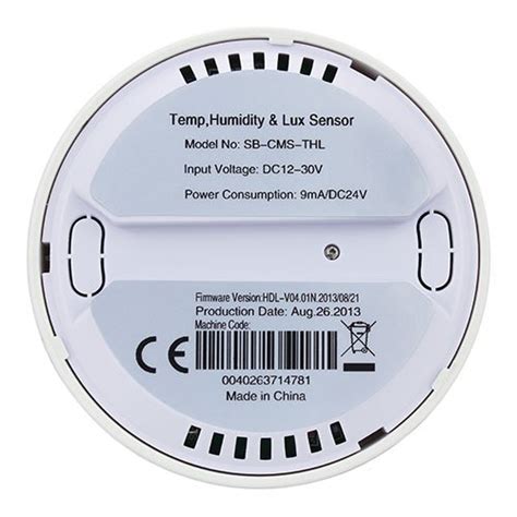 Ceiling Mount Temp Humidity And Lux Sensor Hdl Saudi