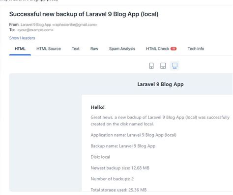 How To Use The Laravel Backup Package By Spatie In A Laravel Application