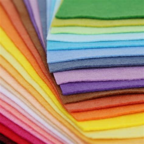Felt Fabric Felt Material Felt By The Yard Rolls And Sheet Packs