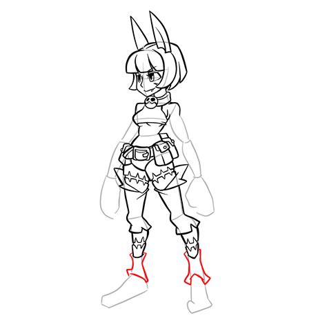 How To Draw Ms Fortune From Skullgirls Sketchok