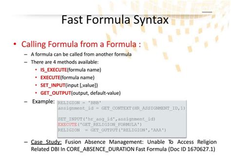 fast formula in oracle cloud hcm pptx databases computer software