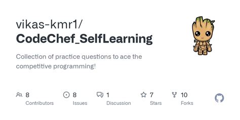 Github Vikas Kmr1codechefselflearning Collection Of Practice Questions To Ace The