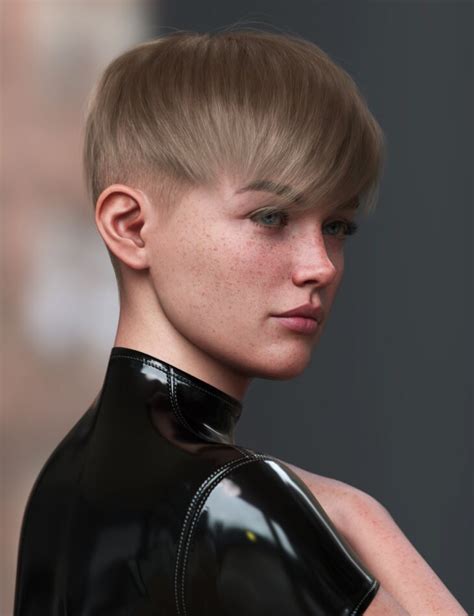 Modern Pixie Style Hair For Genesis 9 Free High Quality Models