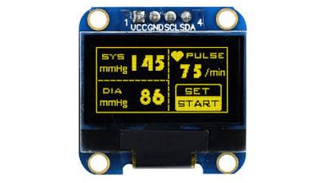 Mdob128064v2v Yi Midas 0 96in Yellow Passive Matrix Oled Display 128