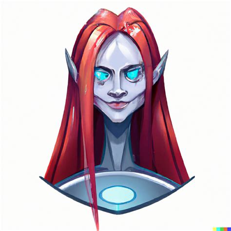 Headshot Of A Female Robot 3 • Viarami