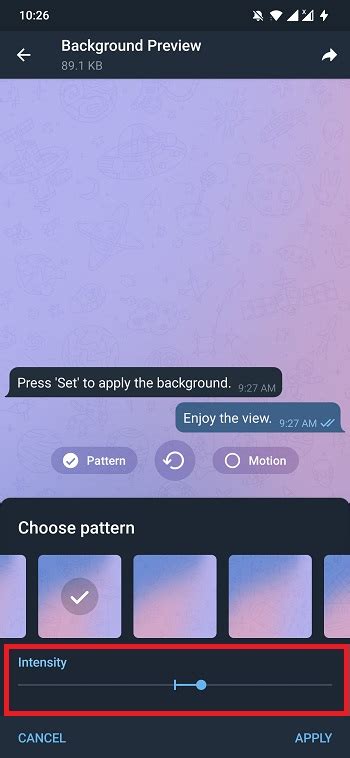 How To Set And Create Animated Backgrounds In Telegram Make Tech Easier