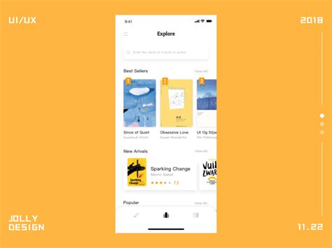 day001 reading app design project iphone x motion animation animated book reading read ux