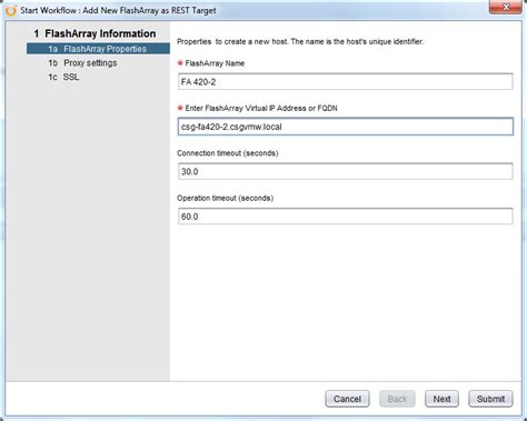 Flasharray Workflow Package For Vrealize Orchestrator Cody Hosterman