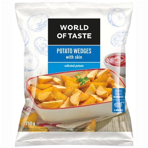 Картофи World Of Taste с Кожа Замразени Ebag Bg