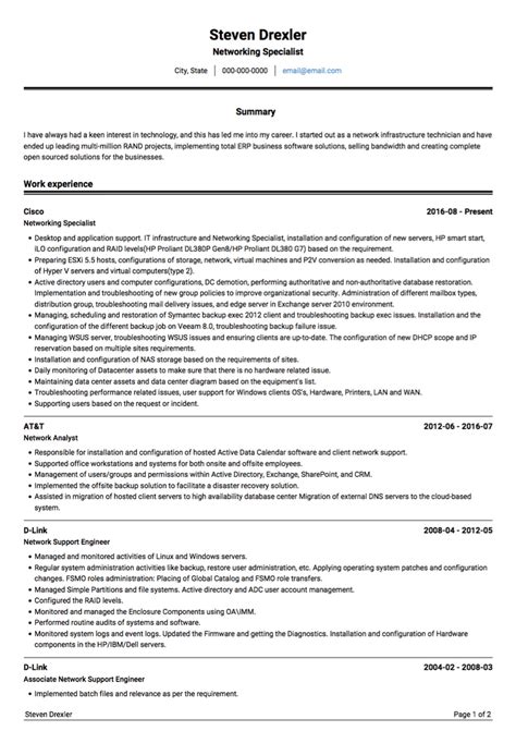 reverse chronological resume templates