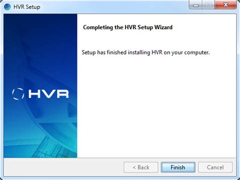Installing Hvr On Windows Hvr 5 Documentation