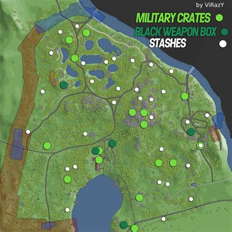 Tarkov Woods Map Guide Spawns Exits Keys Loot 2022