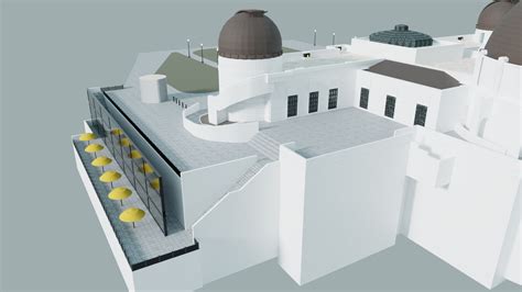 Griffith Observatory 3d Model Turbosquid 1647294
