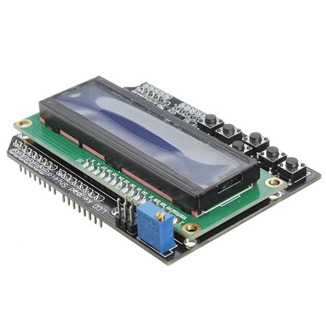 Lcd1602 Inputoutput Expansion Board Lcd Keypad Shield For Arduino