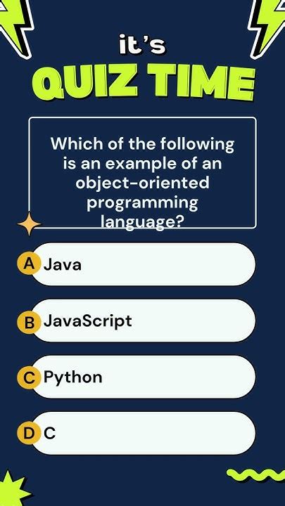 Which Of The Following Is An Example Of An Object Oriented Programming Languageoop
