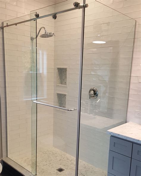 Aq Glass Frameless Sliding Shower Doors Phoenix Arizona