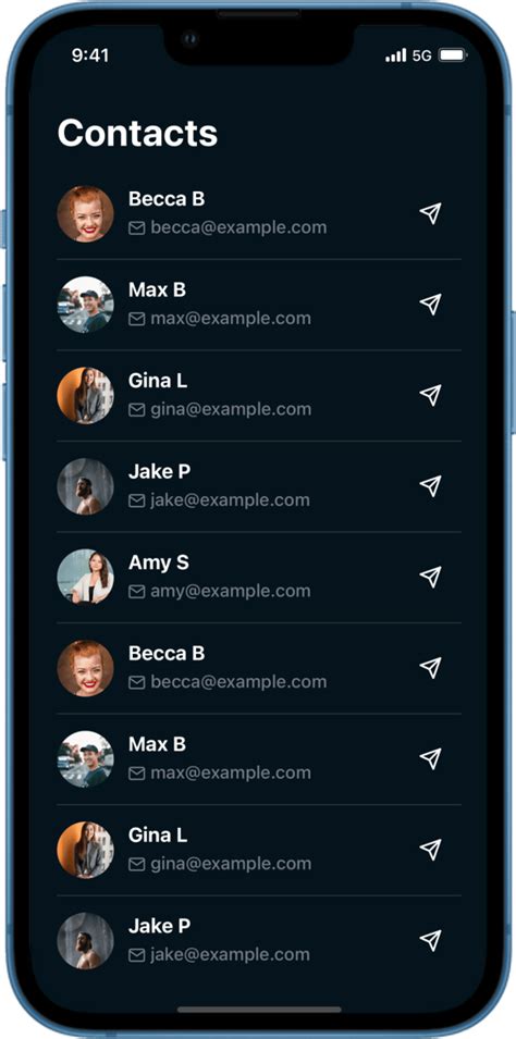 Stacked Lists React Native Components By WithFrame