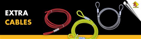 Metallic And De Electric Cables For Cable Lockout Tagout