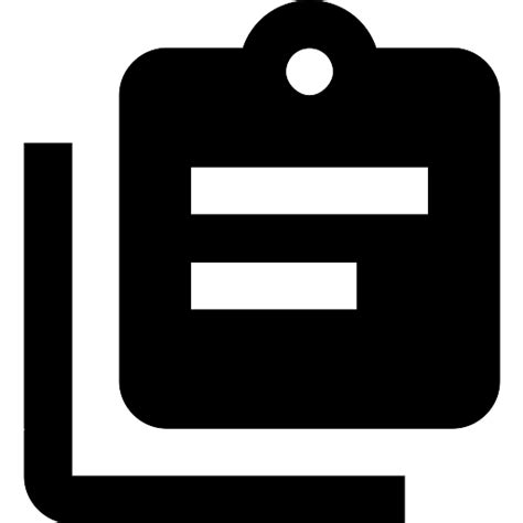 Clipboard Text Multiple Download Free Icon