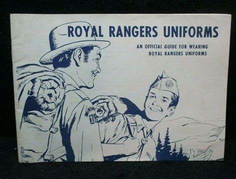 Royal Rangers Uniforms Official Guide Booklet 1973 3854581205