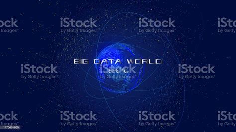 3차원 디지털 지구와 우주 소용돌이는 세계화와 국제화 과학 및 기술 개념을 의미하는 글로벌 인터넷 빅 데이터의 배경을 구축합니다