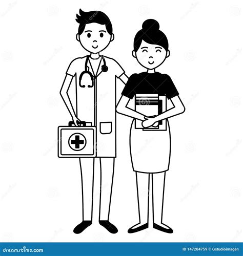 Doctor And Teacher Woman Stock Illustration Illustration Of Occupation