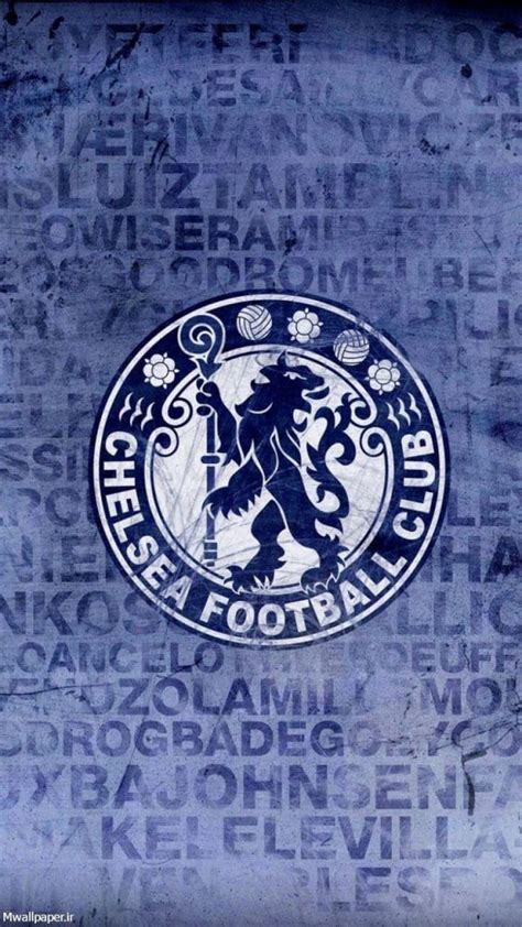 بک گراند لوگوی تیم فوتبال چلسی والپیپر موبایل فوتبالی بک گراند گوشی چلسی