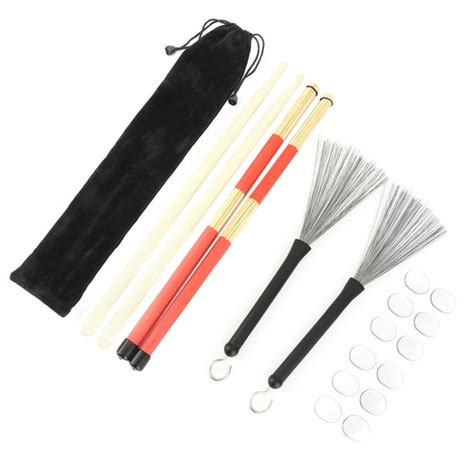 Drum Damperdrumstick Kit Rute Brush Drum Brush Drum Rute Rapid
