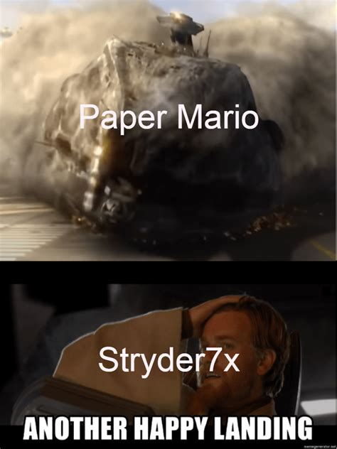 This Post Crashes Paper Mario Rpapermario