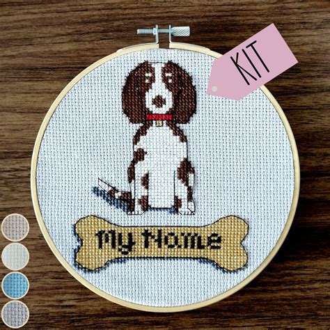 6 Vintage Spaniel Sewing Pattern