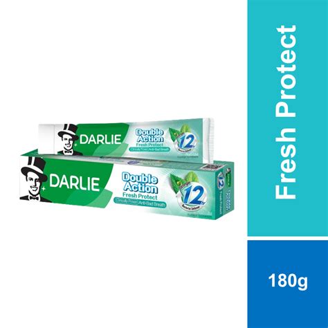 Darlie Double Action Fresh Protect Toothpaste Fresh Mint 180g Shopee Malaysia