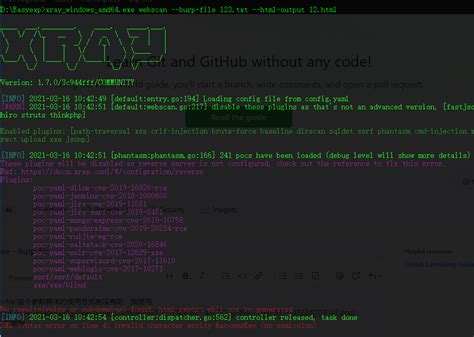 How To Use Burp File · Issue 1130 · Chaitinxray · Github