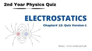 Nd Year Physics Electrostatics Quiz Version