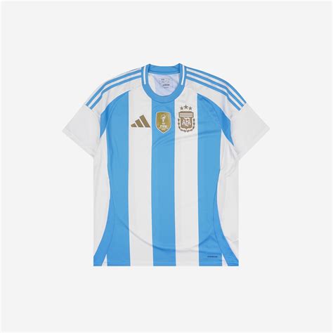 아디다스 아르헨티나 2024 홈 저지 화이트 블루 버스트 Kr 사이즈 논 마킹 버전 Kream