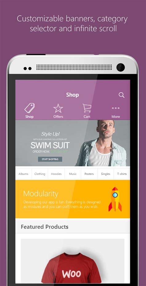 woocommerce mobile shopping cart app with api by i2cs ionic marketplace