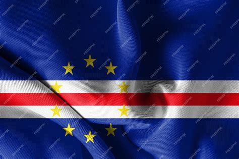 Bandera De Cabo Verde Símbolo De Libertad E Identidad Representación En