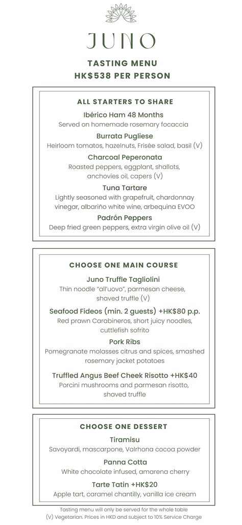 Juno Italian Mediterranean In Sheung Wan Hong Kong