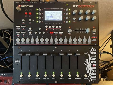 Elektron Octatrack Mk1 With Oktakontrol And Oktakel Reverb