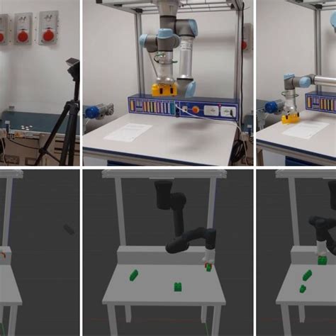 Execution Of The Pick And Place Task With The Anthropomorphic Arm Ur5