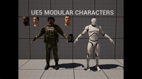 unreal engine 5 tutorial building epic modular characters with ease youtube