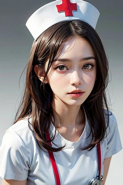 Premium Photo Young Beautiful Nurse Wearing Nurse Uniform Hospital